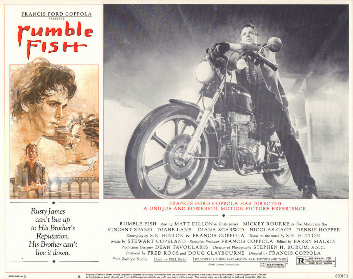 Classic Corner: Rumble Fish — Crooked Marquee